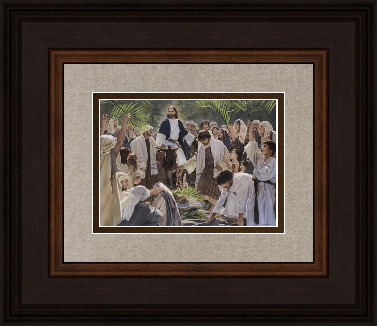 triumphal entry by liz lemon swindle jesus christ entering the city on ...